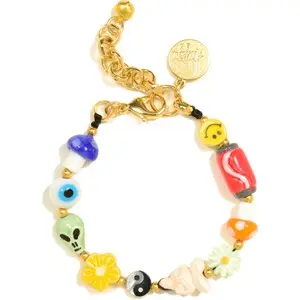 VENESSA ARIZAGA Charm Bracelet - White