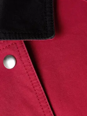 THE ROW Elodianna Two-tone Cotton-canvas Jacket