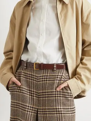 Saint Laurent Leather Belt