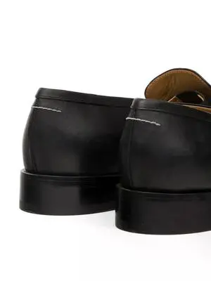 MAISON MARGIELA Tabi Leather Loafers - Black