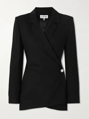 Loewe Notched Lapel Blazers For Women