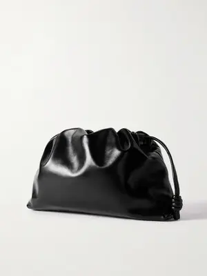 Loewe Flamenco Large Embellished Leather Clutch