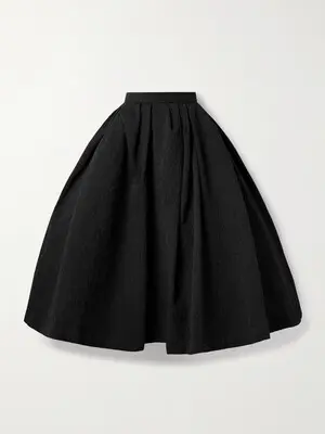 Carolina Herrera Button Detailed Skirts