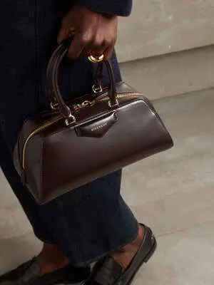 Givenchy Antigona East-west Small Glossed-leather Tote
