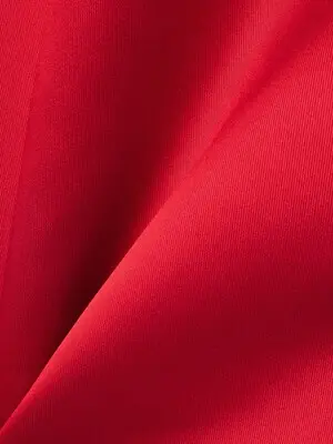 Givenchy Mini Silk-gabardine Dress - Red