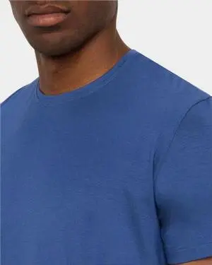 Derek Rose Apos;s Basel Micro-modal Crewneck T-shirt - Blue