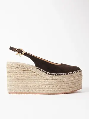 Gianvito Rossi Slingback Espadrilles