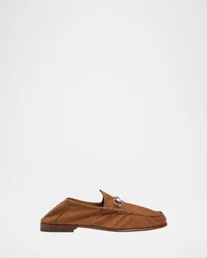 Gucci Mid Heel Loafers For Men