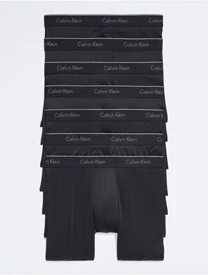 Calvin Klein Micro Stretch 7-pack Boxer Brief - Black
