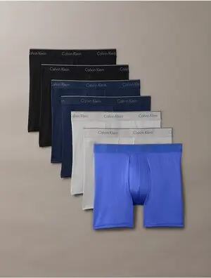 Calvin Klein Micro Stretch 7-pack Boxer Brief Blue / Grey / Black