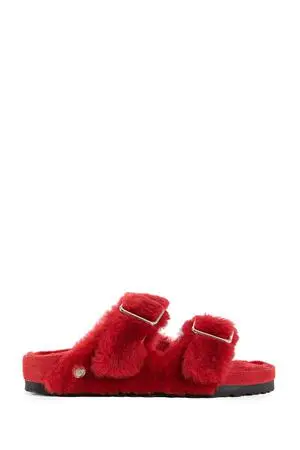 BIRKENSTOCK ARIZONA COSNY EXQ Slides - Red