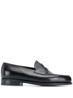 John Lobb Lopez Moccasins - Black