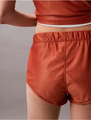 Calvin Klein Pride Mesh Shorts - Cosmic Rust