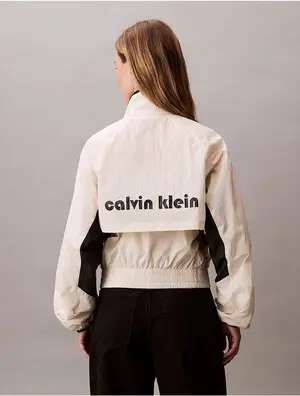 Calvin Klein Relaxed Fit Track Jacket