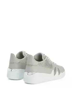 GIUSEPPE ZANOTTI Talon Crystal-embellished Low-top Sneakers