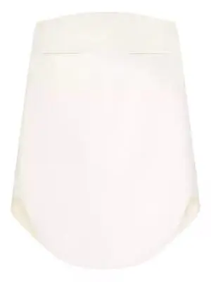 COURREGES High-waisted Pencil Skirt - White