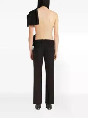 COURREGES Wool Tailored Trousers