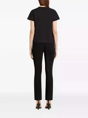 COURREGES Ribbed Flared Trousers