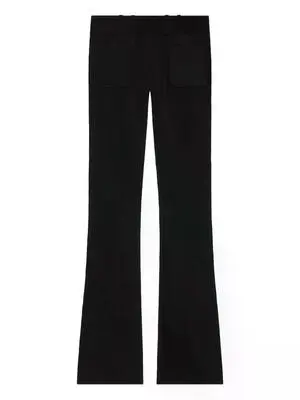 COURREGES Ribbed Flared Trousers