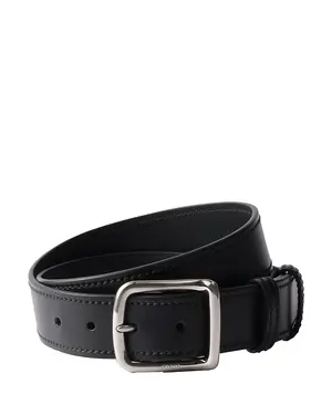 Prada Leather Belt - Black