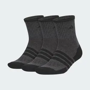 Adidas Cushioned X 4 3-pack Mid-crew Socks - Black / Onix