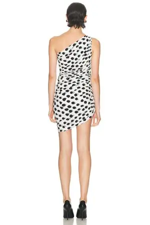 Norma Kamali Pickleball Diana Dress - Paint Dots