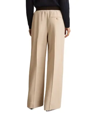 REISS Wilde Wide Leg Trousers