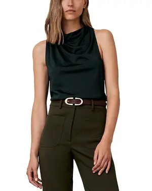 REISS Darla Top - Green