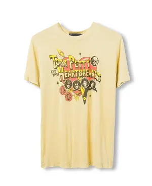 Junk Food Clothing Tom Petty And The Heartbreakers Vintage Tissue Tee