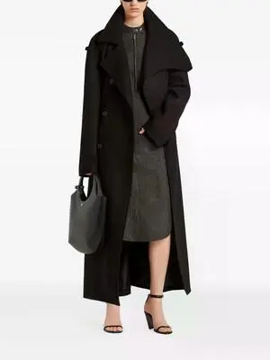 COURREGES Double-breasted Trench Coat