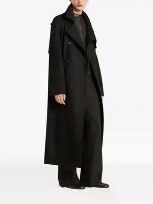 COURREGES Double-breasted Trench Coat