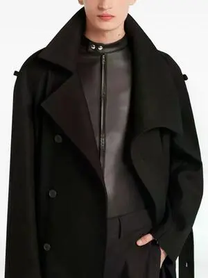 COURREGES Double-breasted Trench Coat