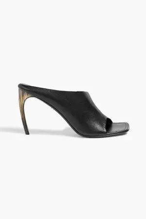 FERRAGAMO Nymphe 85 Leather Mules