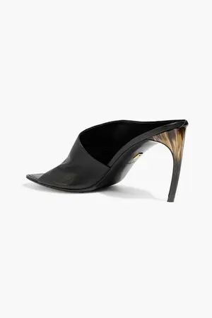 FERRAGAMO Nymphe 85 Leather Mules