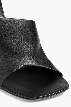 FERRAGAMO Nymphe 85 Leather Mules