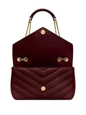 Saint Laurent Loulou Medium Shoulder Bag - Red