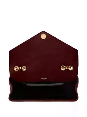 Saint Laurent Loulou Medium Shoulder Bag - Red