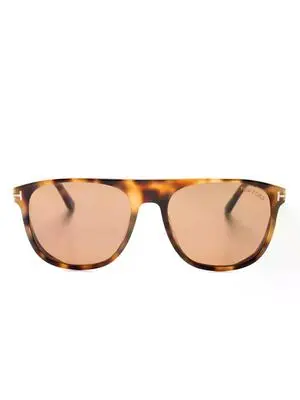 TOM FORD Lionel Wayfarer-frame Sunglasses