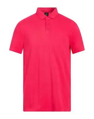 Armani Exchange Polo Shirt Size Cotton - Fuchsia