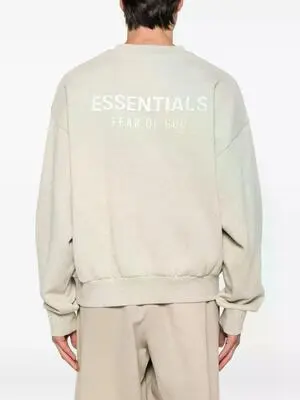 Fear Of God Crew-neck Cotton Sweatshirt - Neutrals