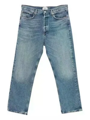 AGOLDE Faded Straight Leg Jeans