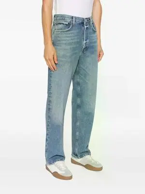 AGOLDE Faded Straight Leg Jeans