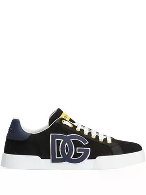 Dolce & Gabbana Portofino Low-top Sneakers - Black