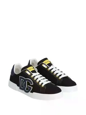 Dolce & Gabbana Portofino Low-top Sneakers - Black