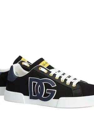 Dolce & Gabbana Portofino Low-top Sneakers - Black