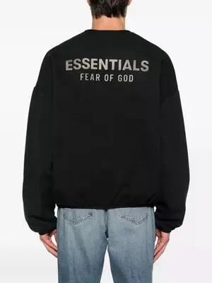 Fear Of God Logo-print Sweatshirt - Black