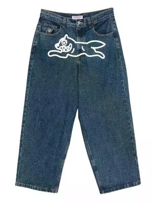 ICECREAM Dog-motif Jeans