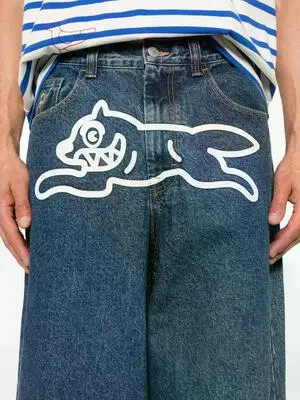 ICECREAM Dog-motif Jeans