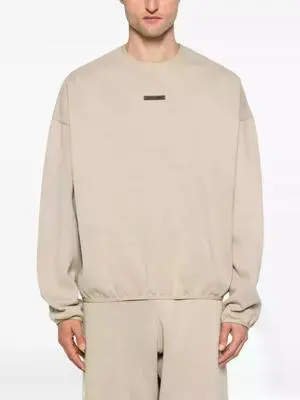 Fear Of God Logo-plaque Cotton Sweatshirt