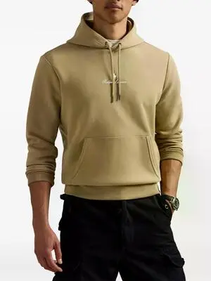 Polo Ralph Lauren Logo-embroidered Hoodie - Neutrals